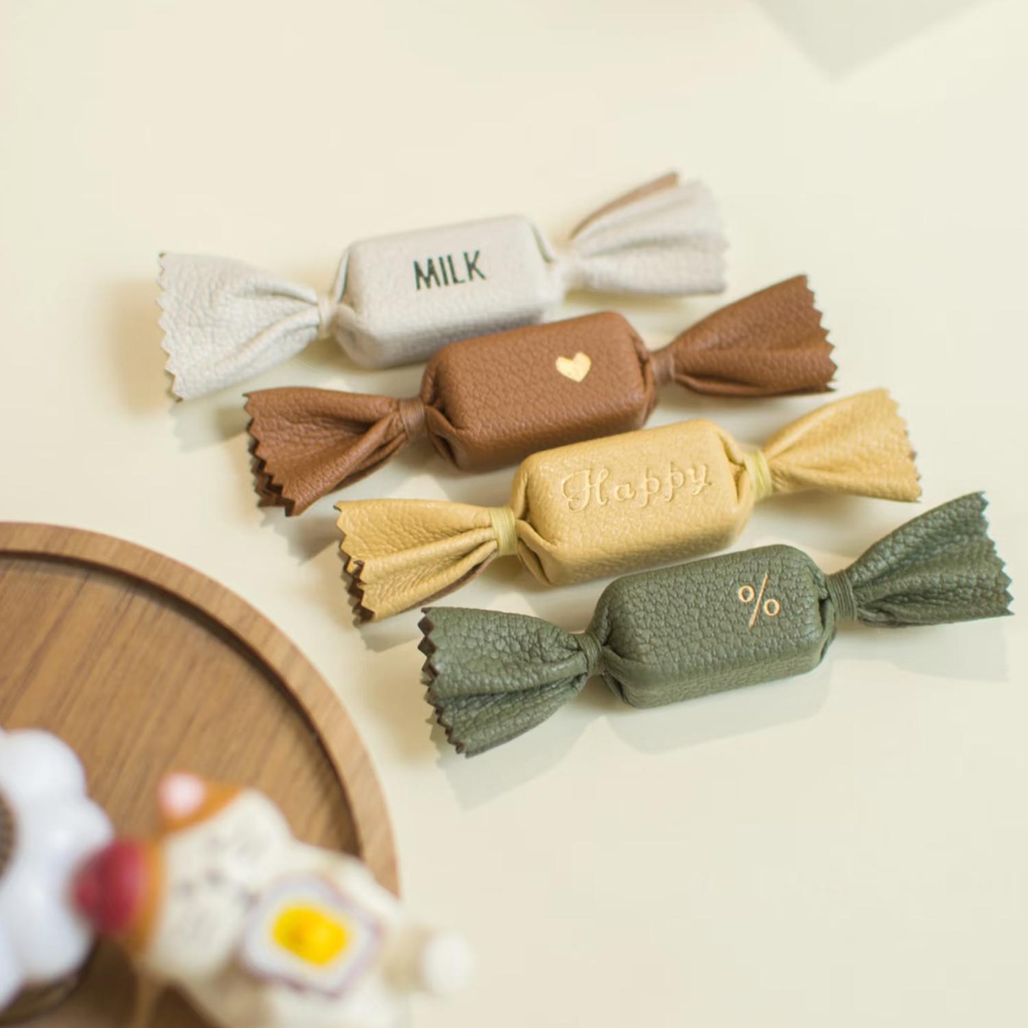 Leather Candy Keychain Cutting Die Wedding Party Favor DIY Tool Wooden ...