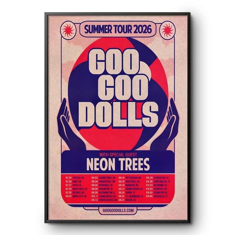 Goo Goo Dolls Digital Poster - Etsy Canada