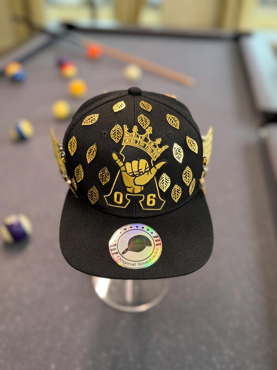 Alpha Phi Alpha – the 06 Gold Leaf Shaker Snapback - Etsy
