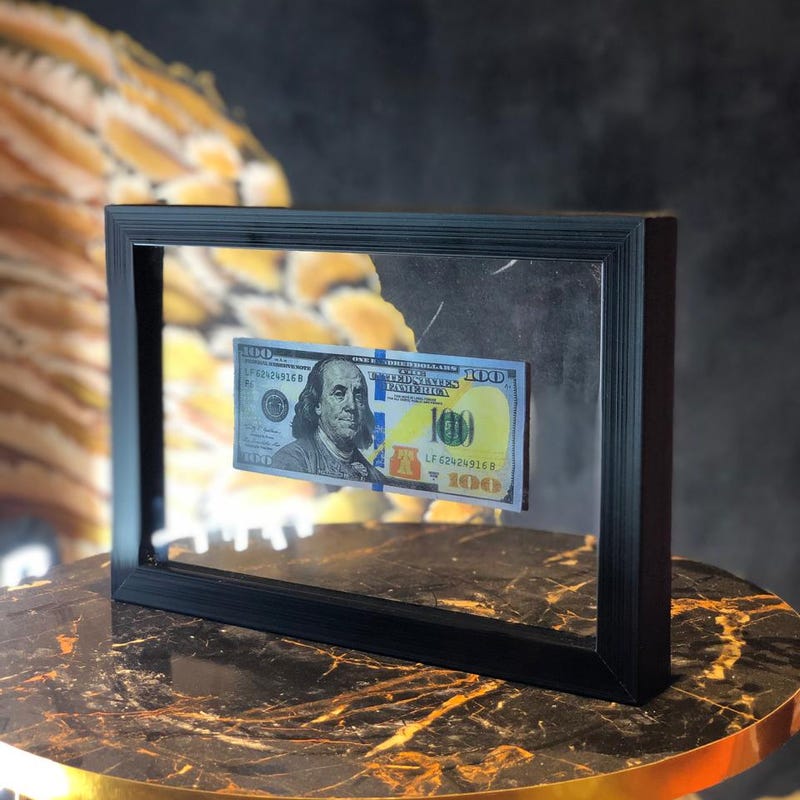 Acrylic Dollar Bill - Etsy