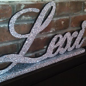Glitter Name Large-custom Wood Name, Nursery, Birthday, Centerpiece - Etsy