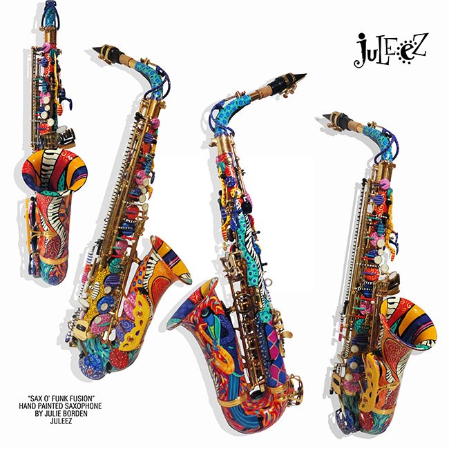 Alto Saxophone Custom Saxophone Hand Painted Saxophone Sax | Etsy