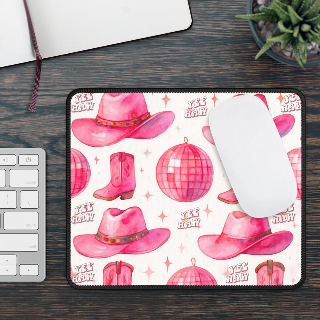 Cowgirl Gaming Mouse Pad, Fun Desk Accessory, Gift for Gamers - Etsy