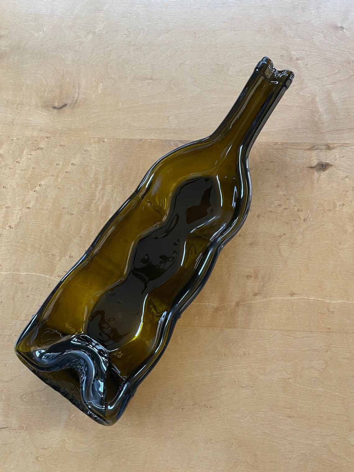 Recycled Fluted Wine Bottle - Etsy