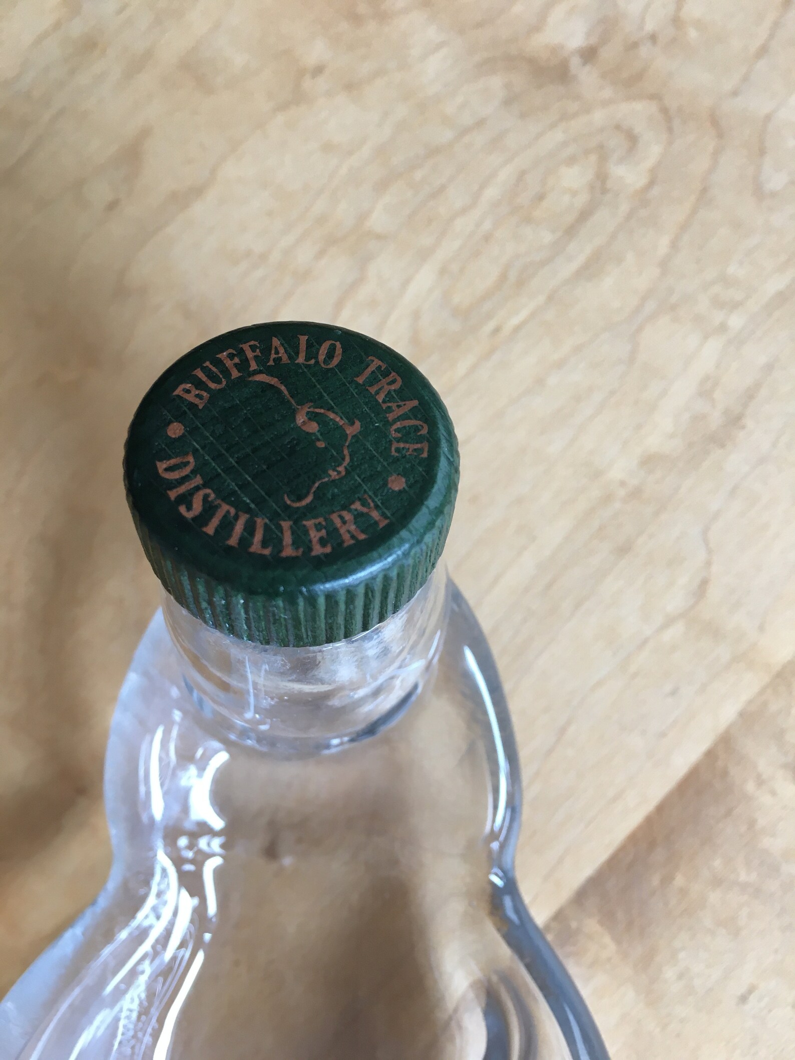 Slumped Whiskey Bottle Recycled Into a Dish | Etsy