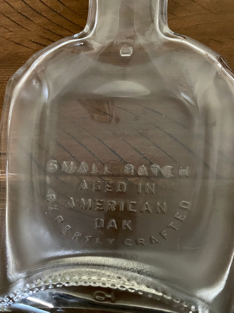 Small Batch Recycled Whiskey Bottle - Etsy