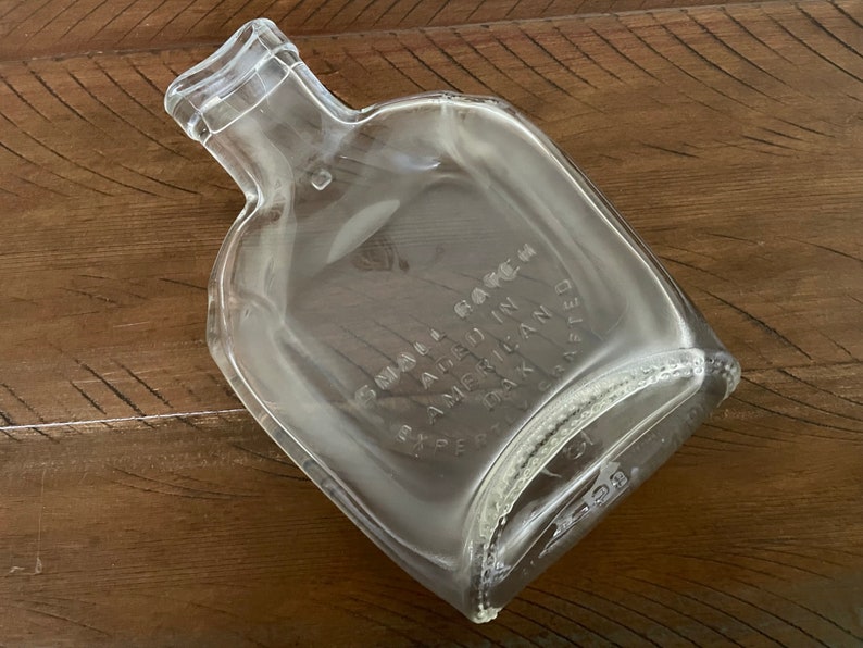 Small Batch Recycled Whiskey Bottle - Etsy