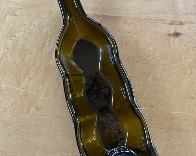 Recycled Fluted Wine Bottle - Etsy