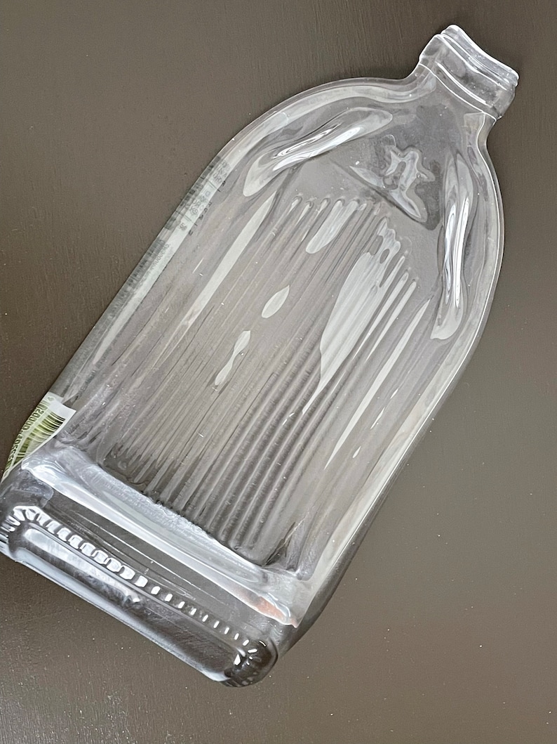 Recycled Gin Bottle With Ridges - Etsy