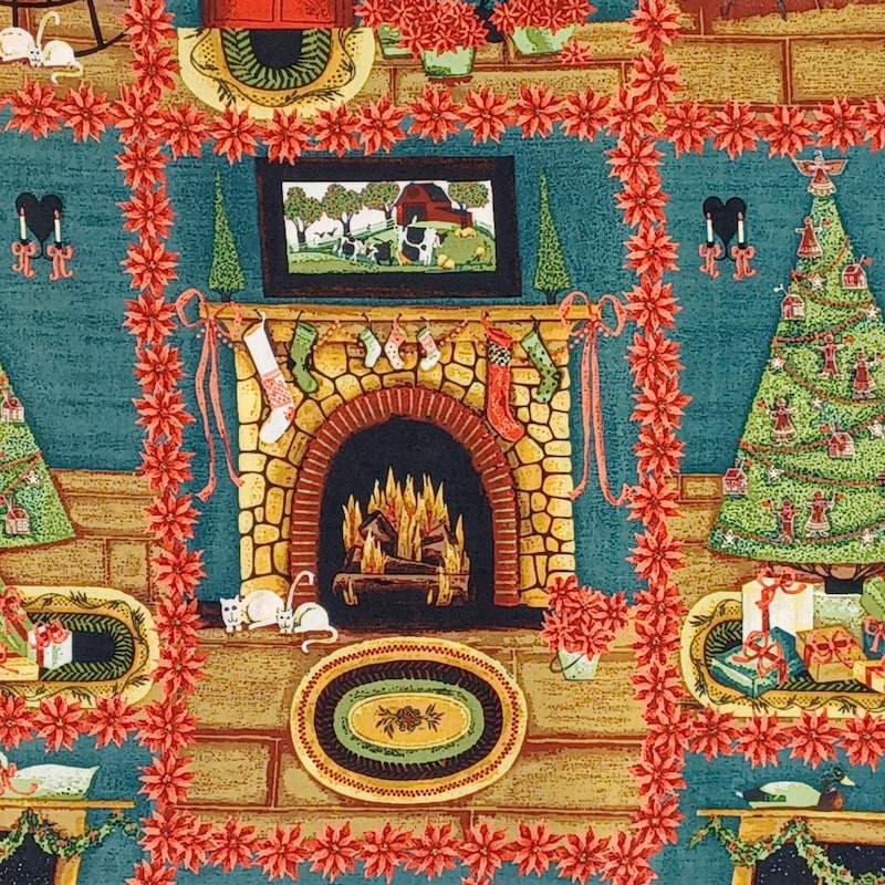 Fireplace Quilt - Etsy