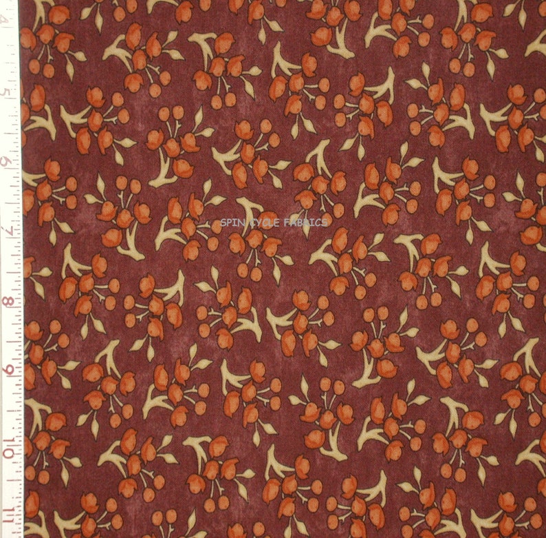 1 Yard BITTERSWEET PIPS Sandy Gervis MODA Pieces From My Heart Warm ...