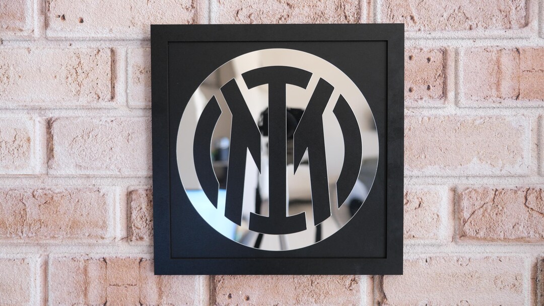 Inter Milan Football Crest Wall Art: Personalized Soccer Fan Gift - Etsy