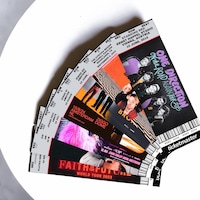 Editable Concert Ticket Template, DIY Event Ticket, Surprise Gift ...