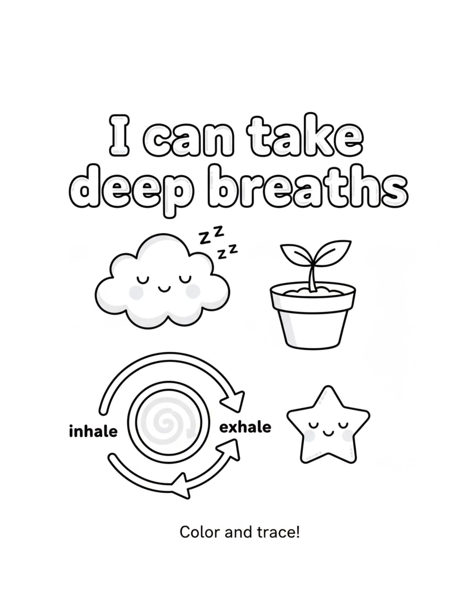Kids Calm-down Activity Book | Emotional Regulation Workbook for Ages 4 ...
