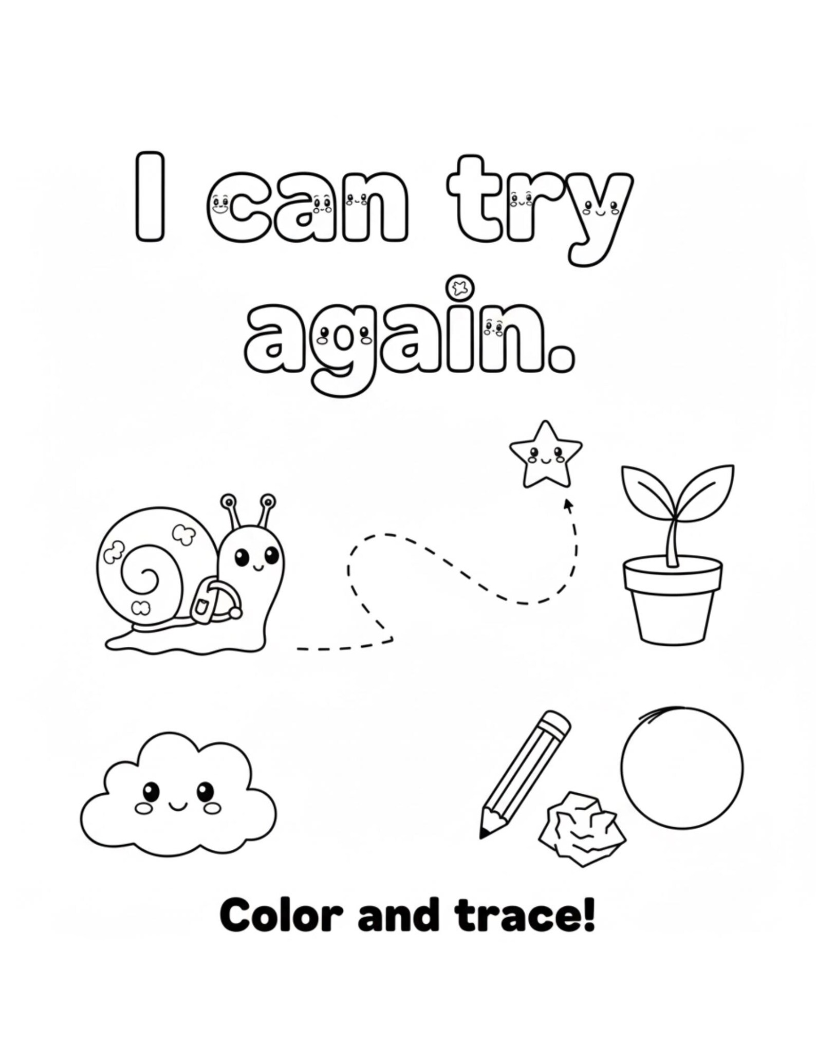 Kids Calm-down Activity Book | Emotional Regulation Workbook for Ages 4 ...