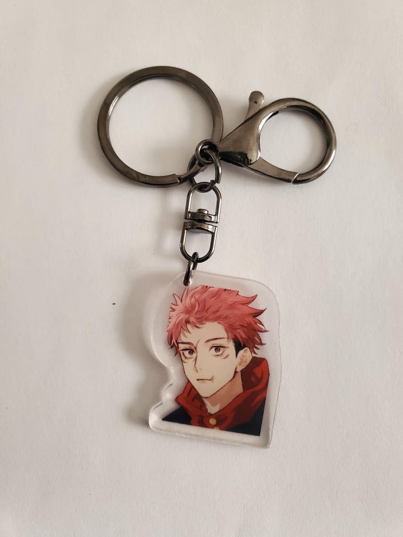 Juju K Keychain – Yuji Itadori Anime Design - Etsy