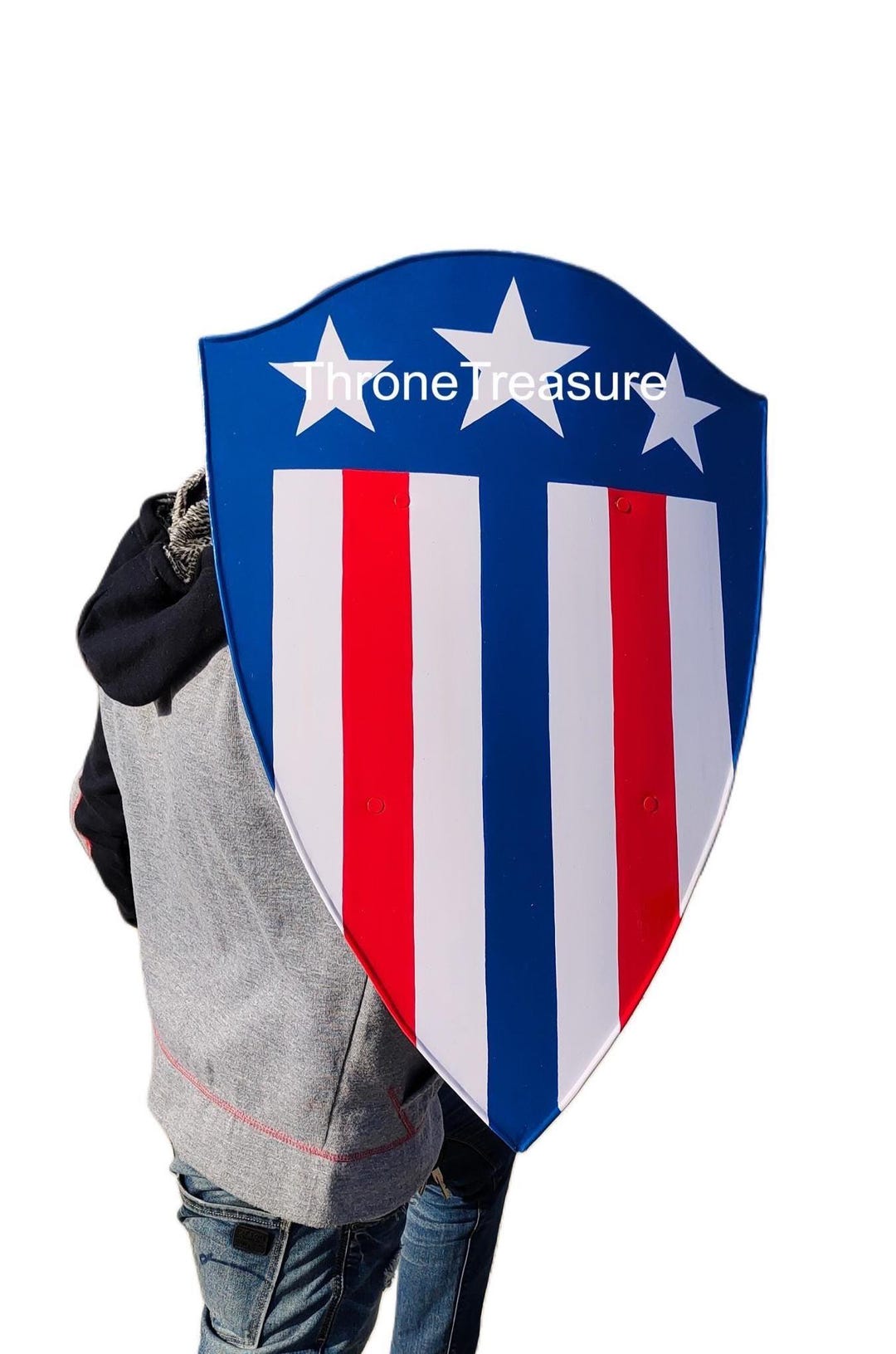 Captain America Heater Shield – Wall Hanging Superhero Cosplay Prop ...