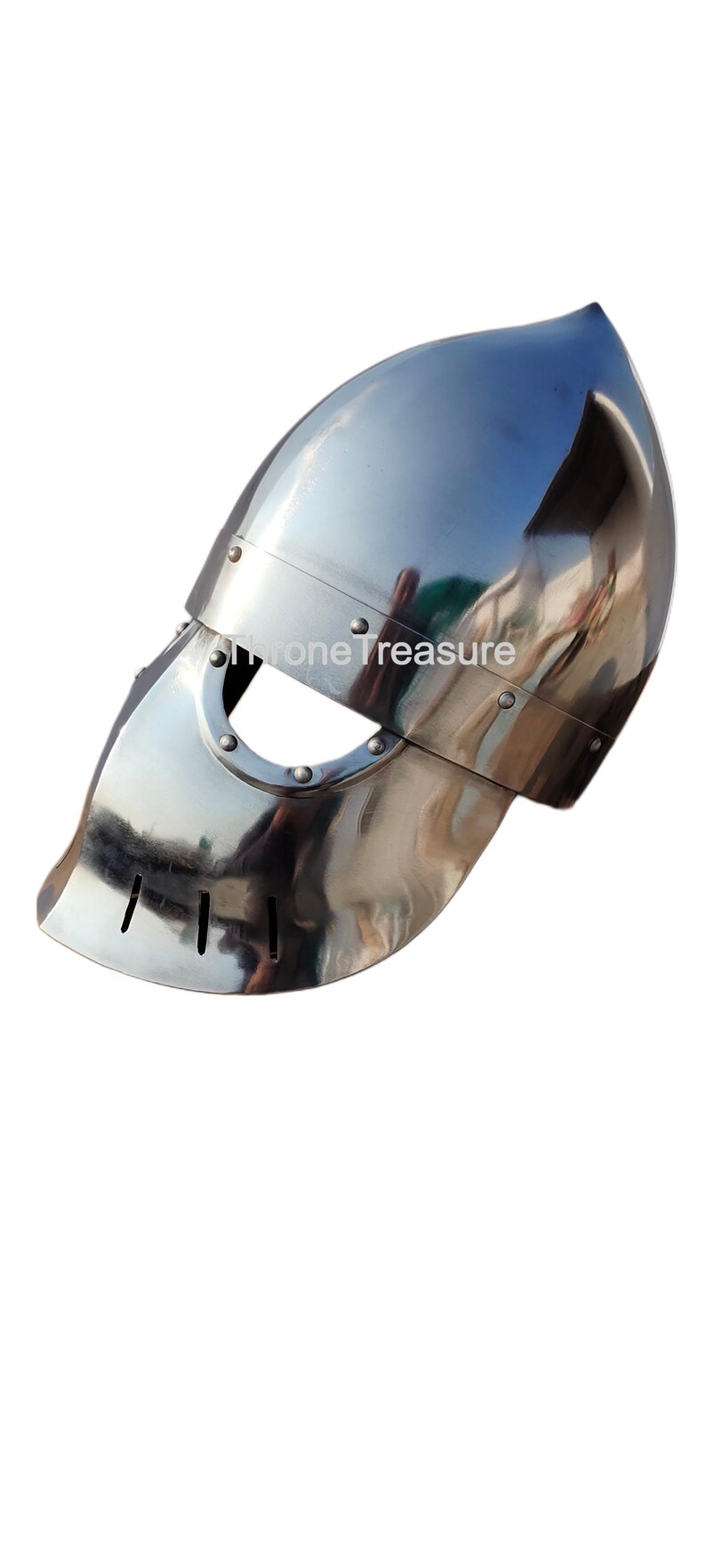 Medieval Phrygian Helmet Armor Greek Warrior LARP Costume Gear ...
