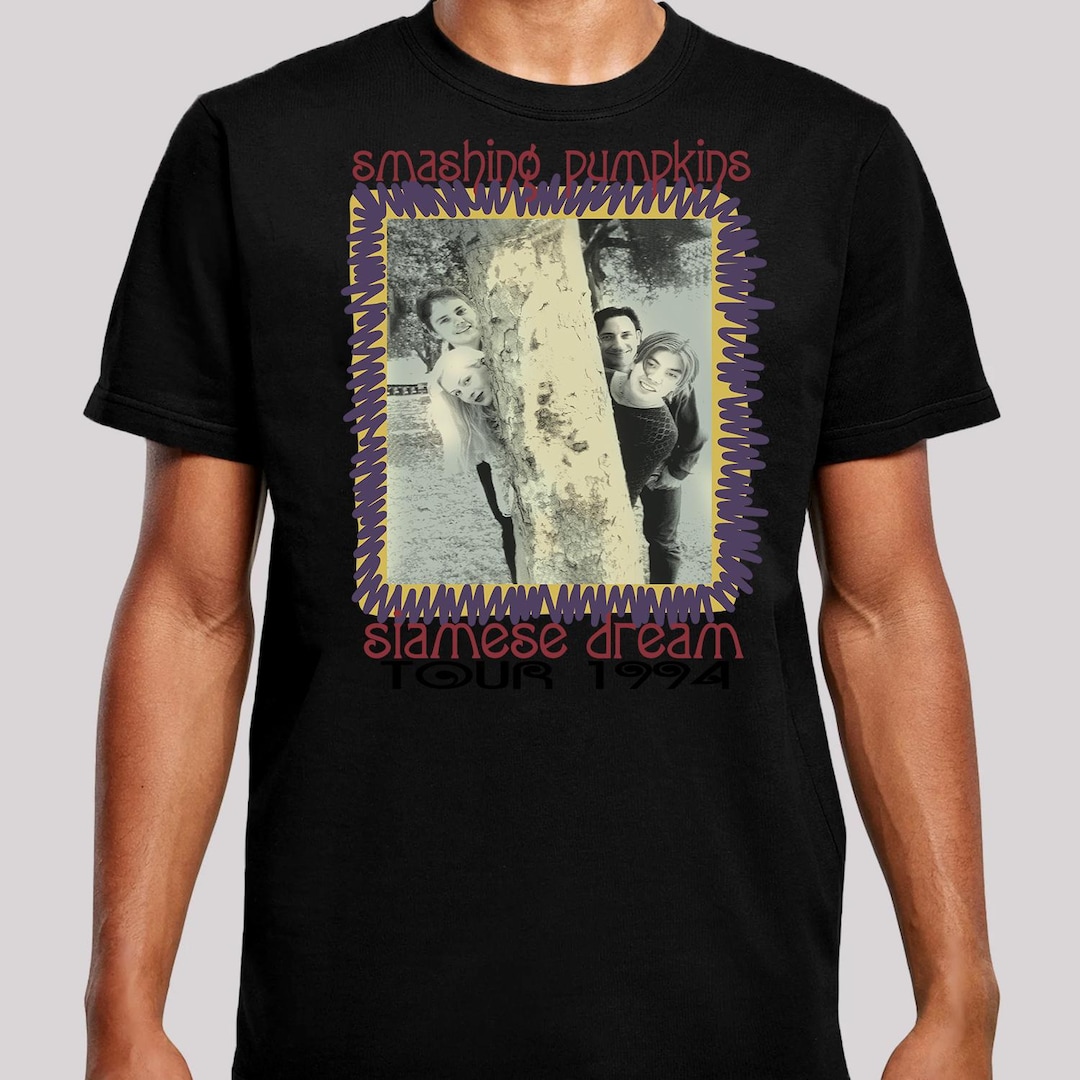 Vintage Smashing Pumpkins Band Tee - Intoxicated With Madness Graphic ...