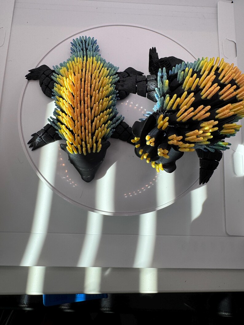 Flexi Porcupine Desk Toy | Articulated 3D Printed Porcupine | Cute ...