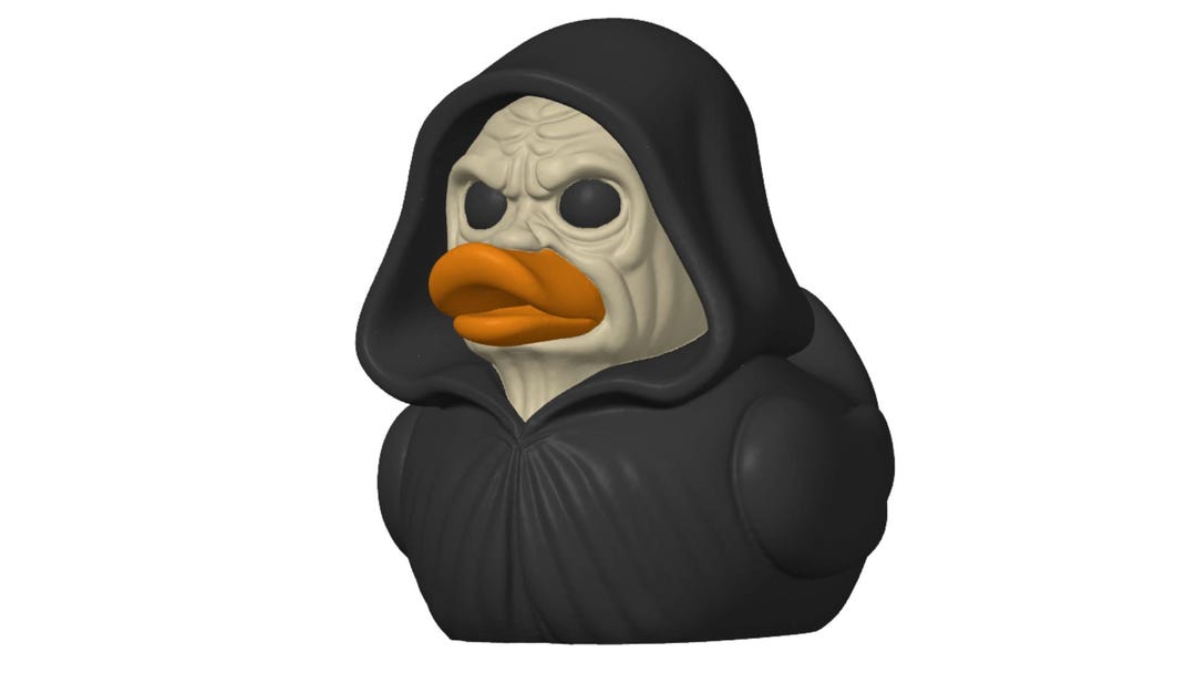Shadow Sorcerer Duck – 3D Printed Figure – Cloaked Villain Decor - Etsy