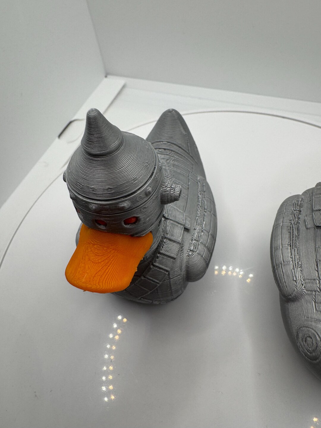 Mechanical Guardian Duck – 3D Printed Figure – Droid-inspired Decor - Etsy