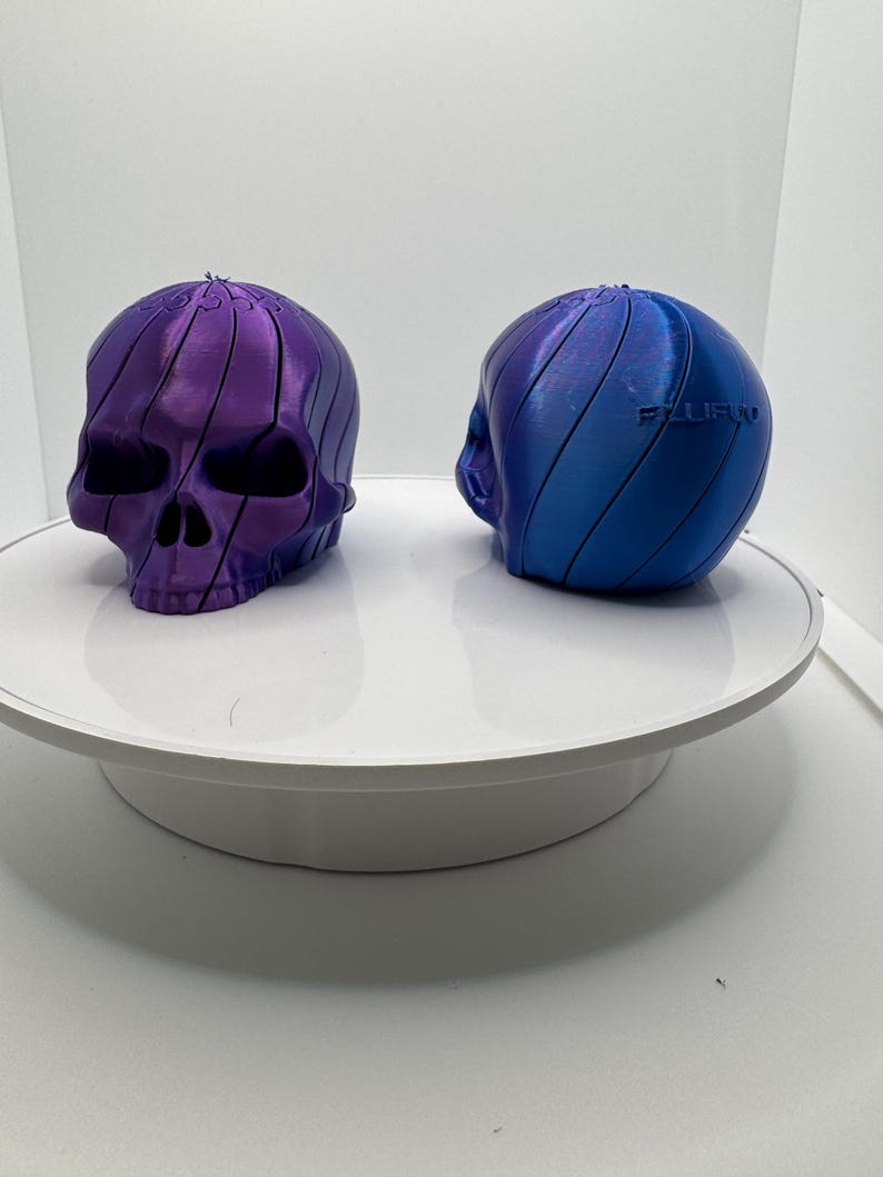 Articulated Skull Fidget Toy | 3D Printed Skull | Clicky Desk Fidget ...
