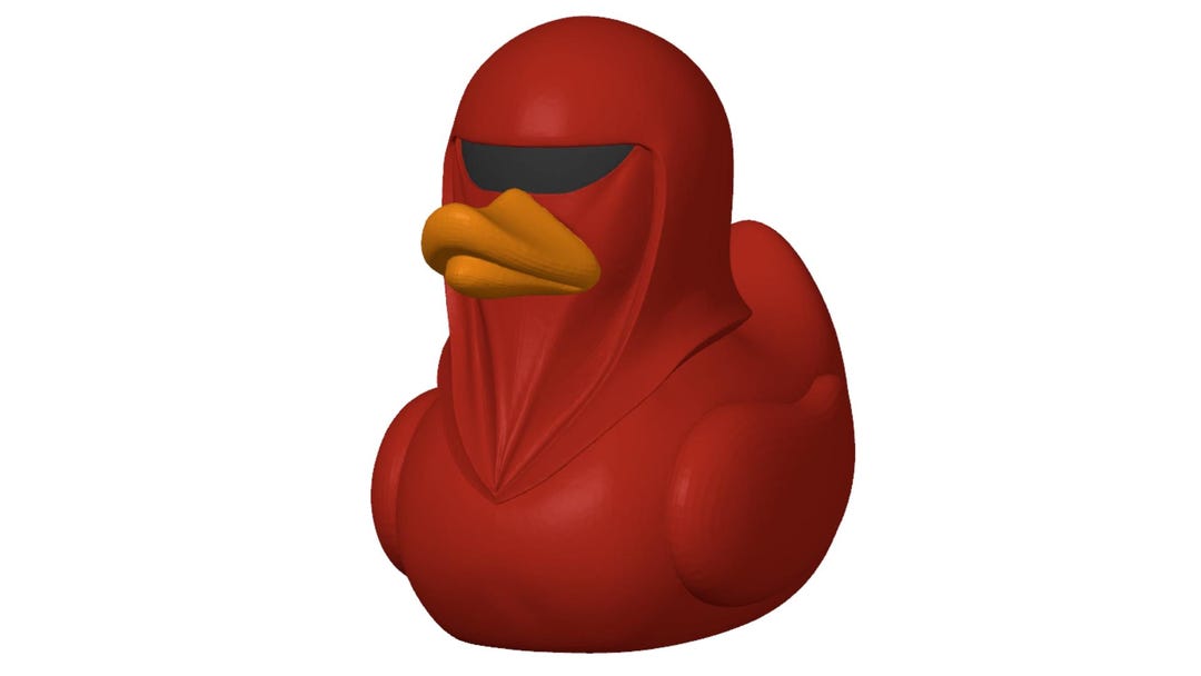 Royal Guard Duck – 3D Printed Figure – Sci-fi Collectible & Desk Decor ...