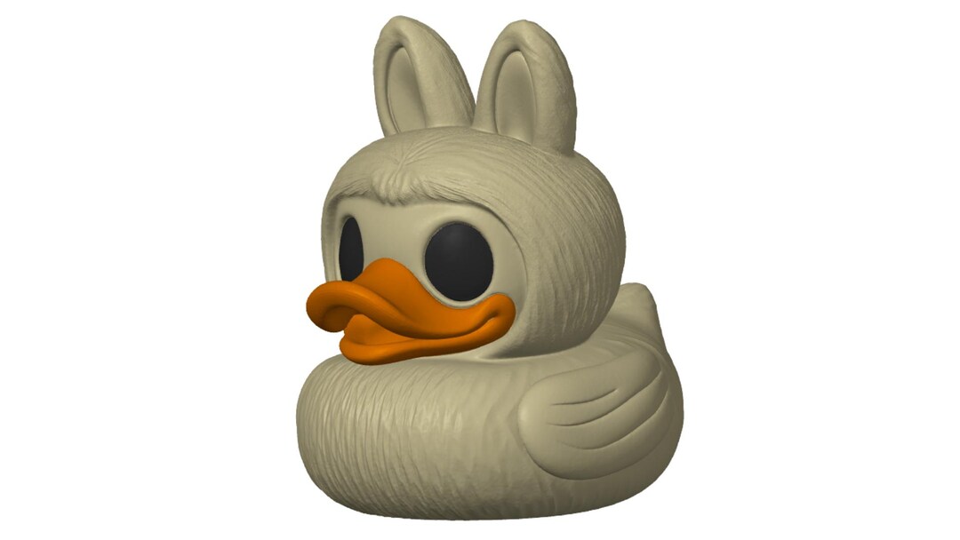 Labubu-style Duck – 3D Printed Collectible Figure - Etsy