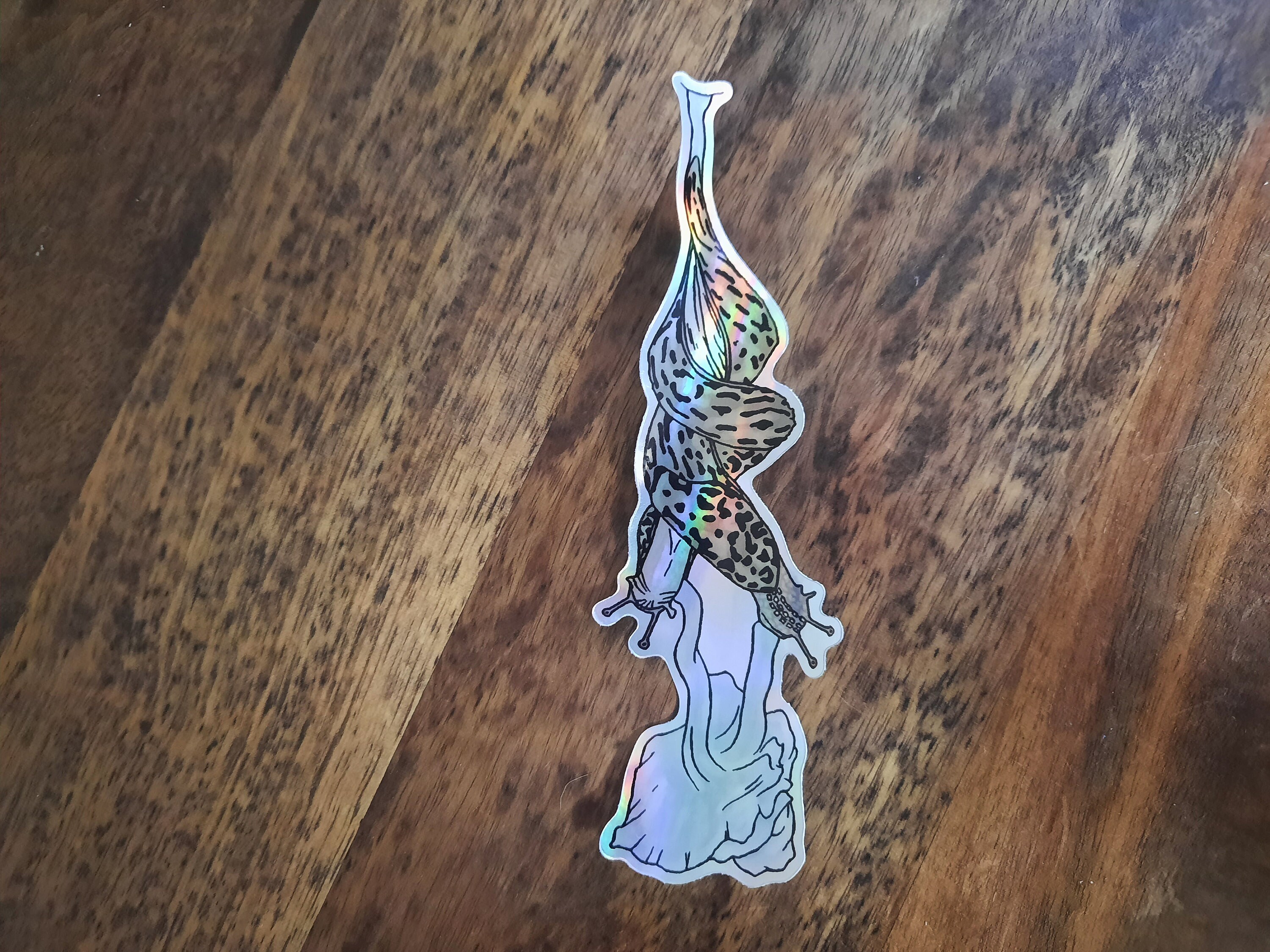 Holographic Slugs Mating Vinyl Sticker - Etsy