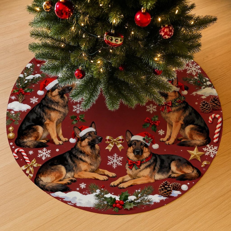 German Christmas Skirt - Etsy