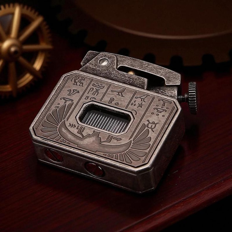 Vintage Kerosene Lighter – Compact, Elegant & Refillable, Windproof ...