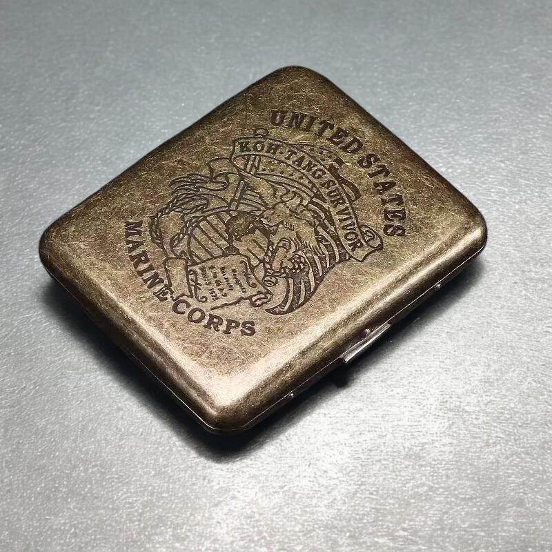 Classic Retro Cigarette Case, Cigarette Accessories, Men's Gift ...