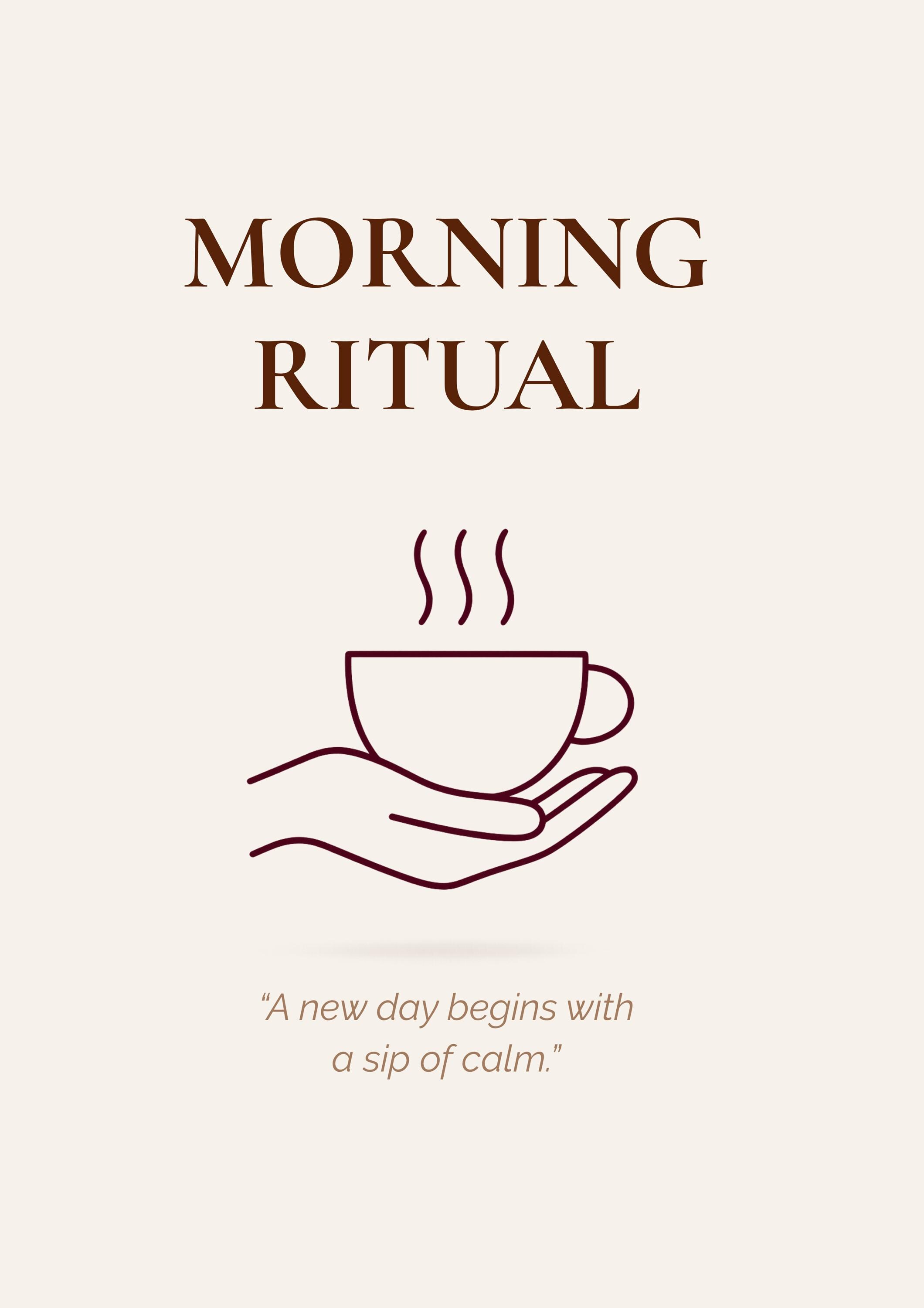 Caffeine & Kindness – Minimalist Coffee Quote Wall Art | Printable ...
