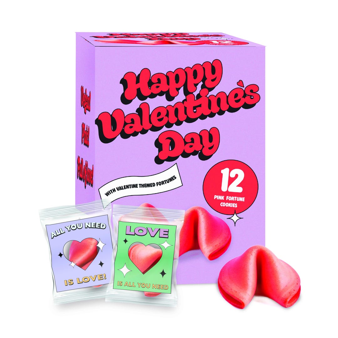 Valentines Day Fortune Cookies | Love Message Cookies | Classroom ...