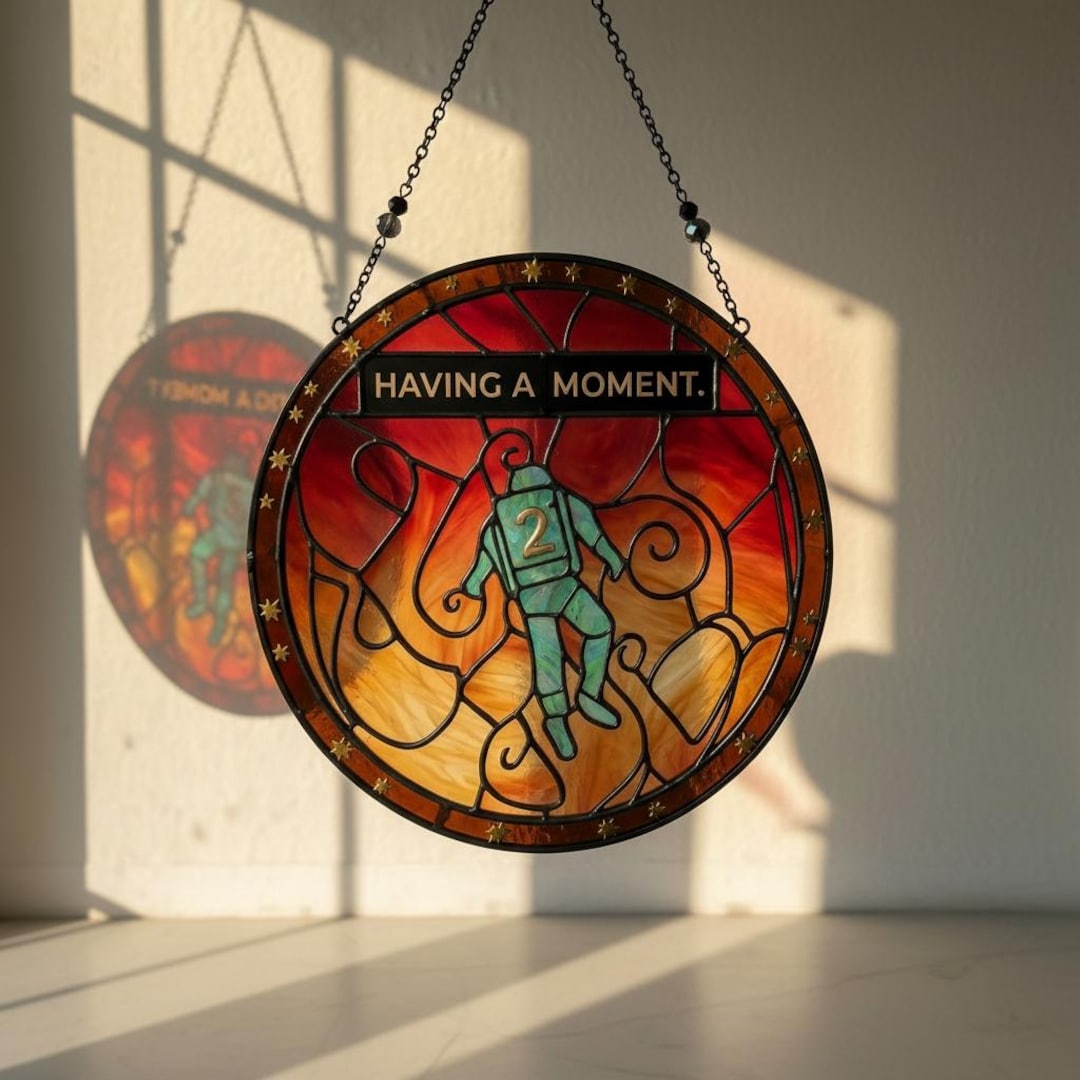 Project Hail Mary Resin Suncatcher, Grace Rocky Window Hanging, Book ...