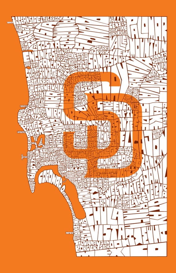 Orange County San Diego Map