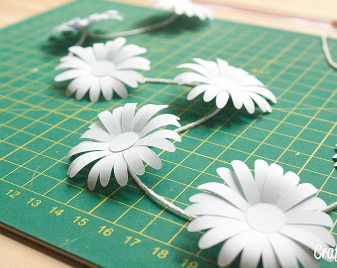 DIY Paper Daisy Template - Etsy