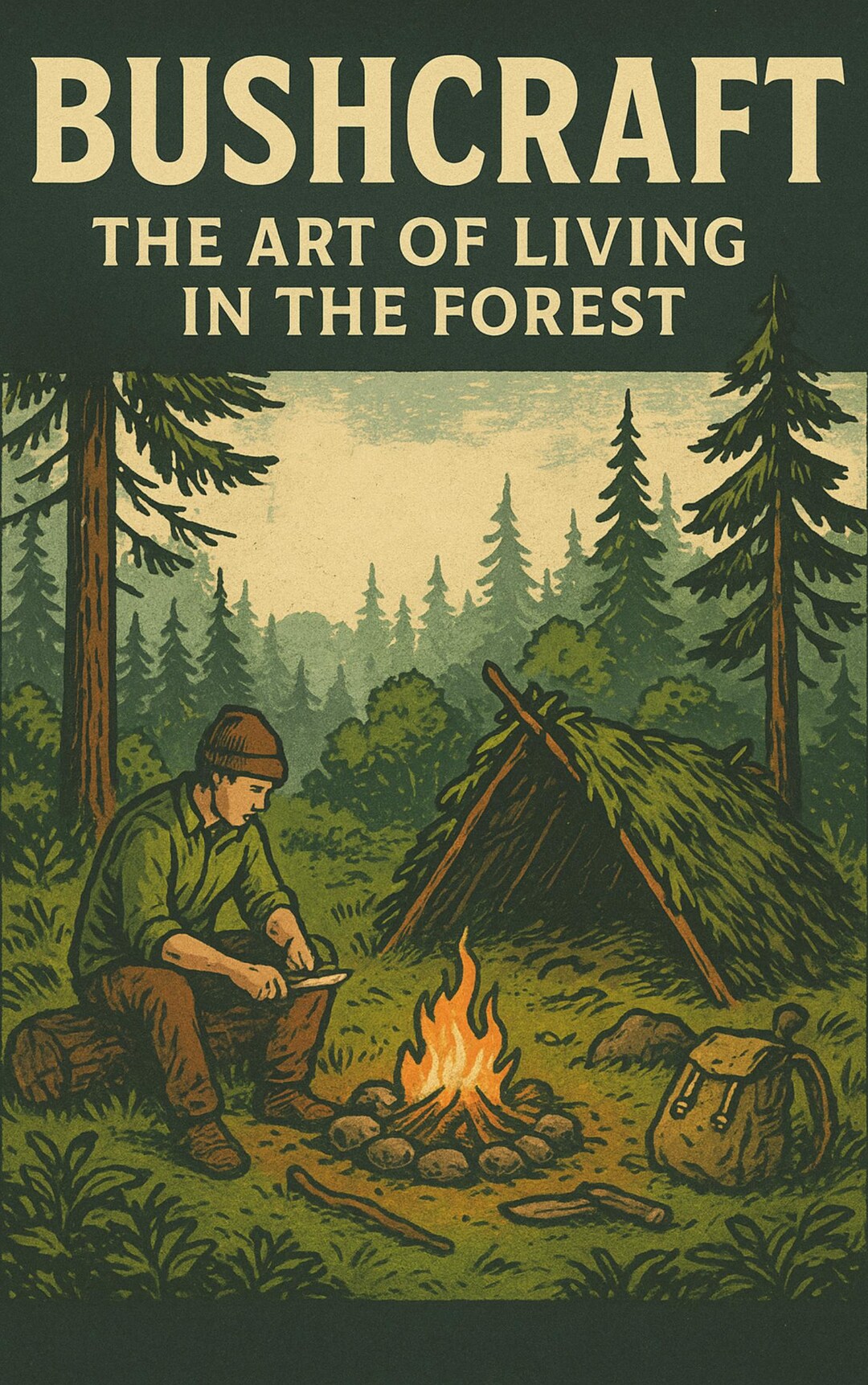Bushcraft the Art of Living in the Wild - Etsy