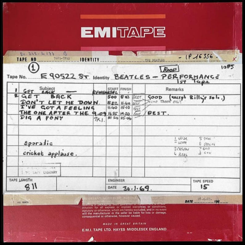 The Beatles - the Rooftop Performance Expanded Edition CD Get Back ...