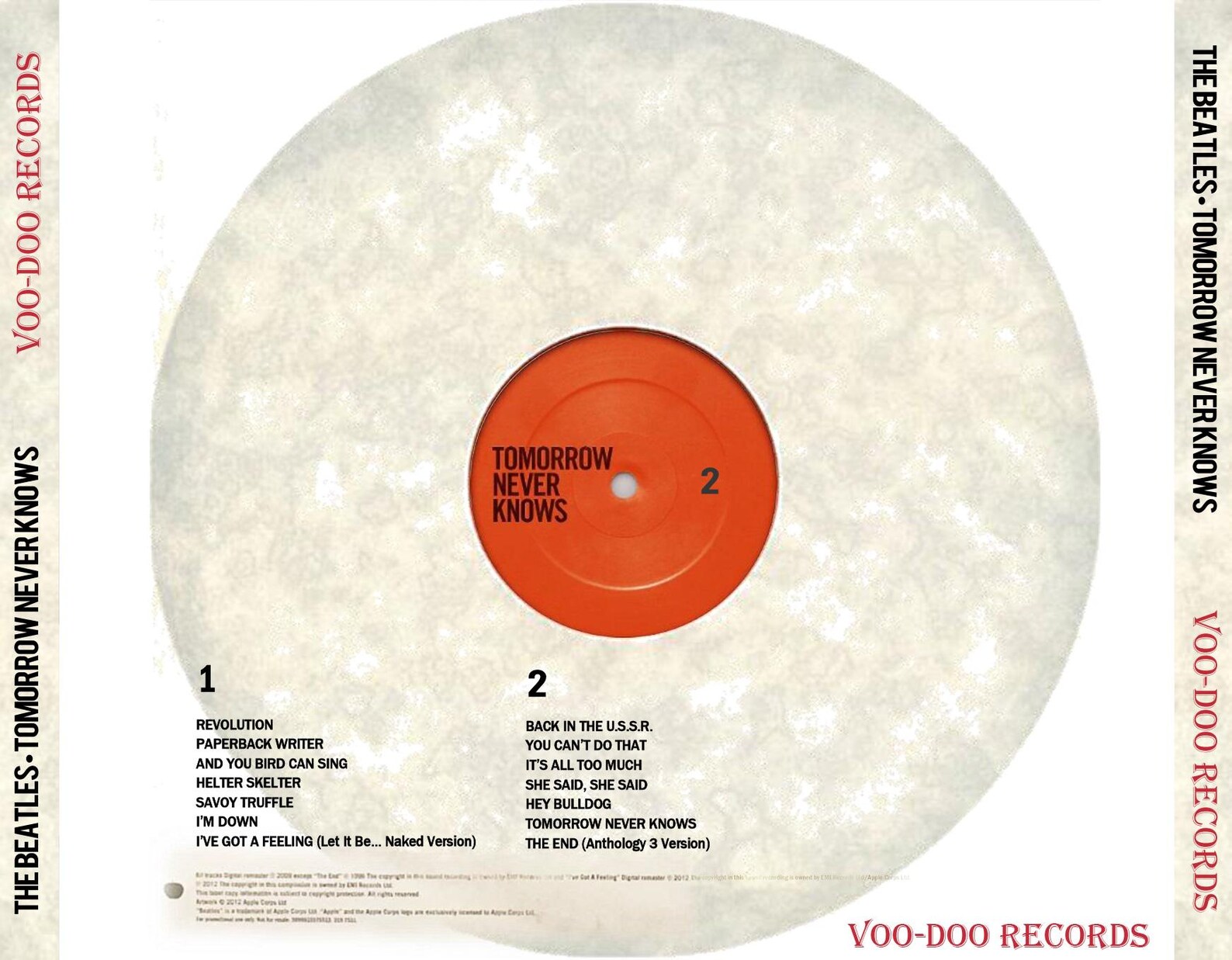 The Beatles - Tomorrow Never Knows [CD] Full Album on CD - NOT Vinyl ...