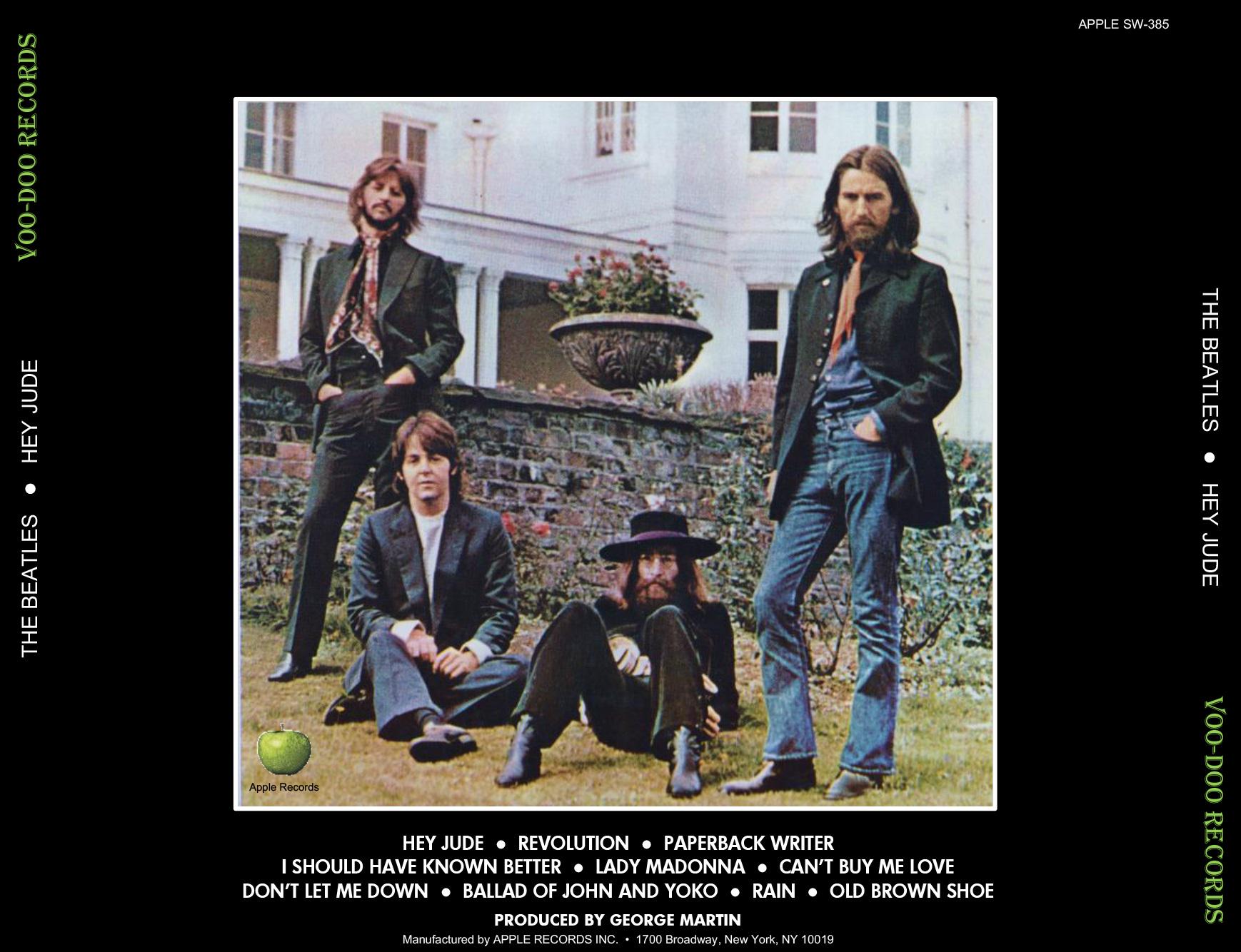 The Beatles - Hey Jude 2024 CD Stereo + Mono + 5 Bonus Tracks - Voo-doo ...