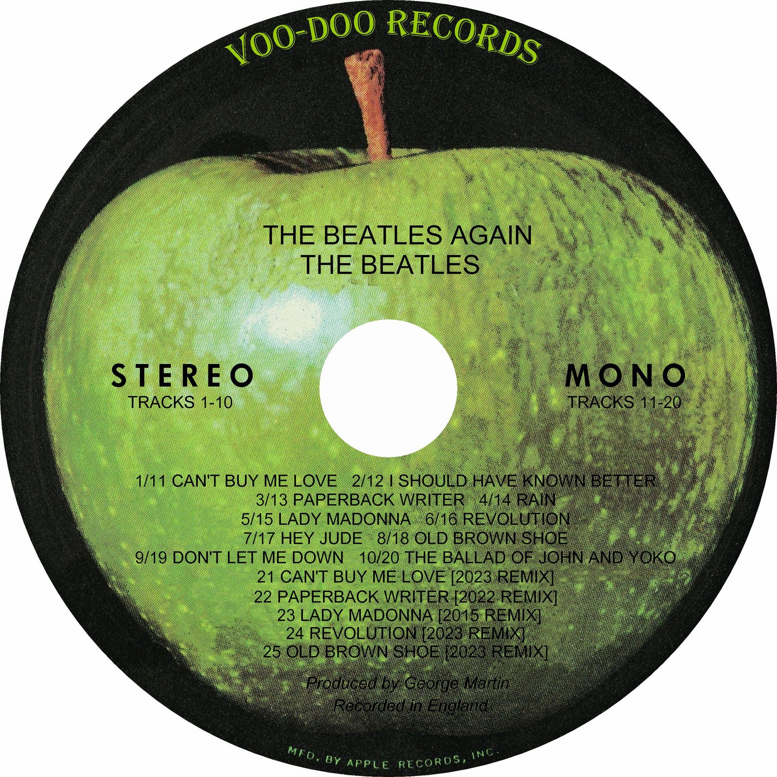 The Beatles - Hey Jude 2024 CD Stereo + Mono + 5 Bonus Tracks - Voo-doo ...