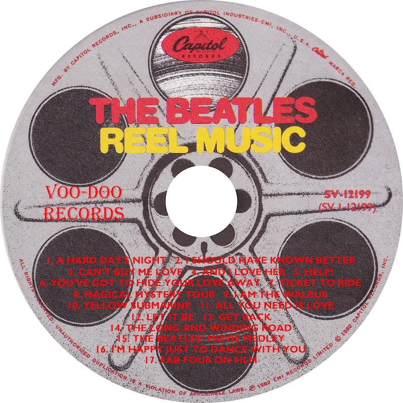 The Beatles - Reel Music [CD] - Plus 3 Bonus Tracks - A Hard Day's ...