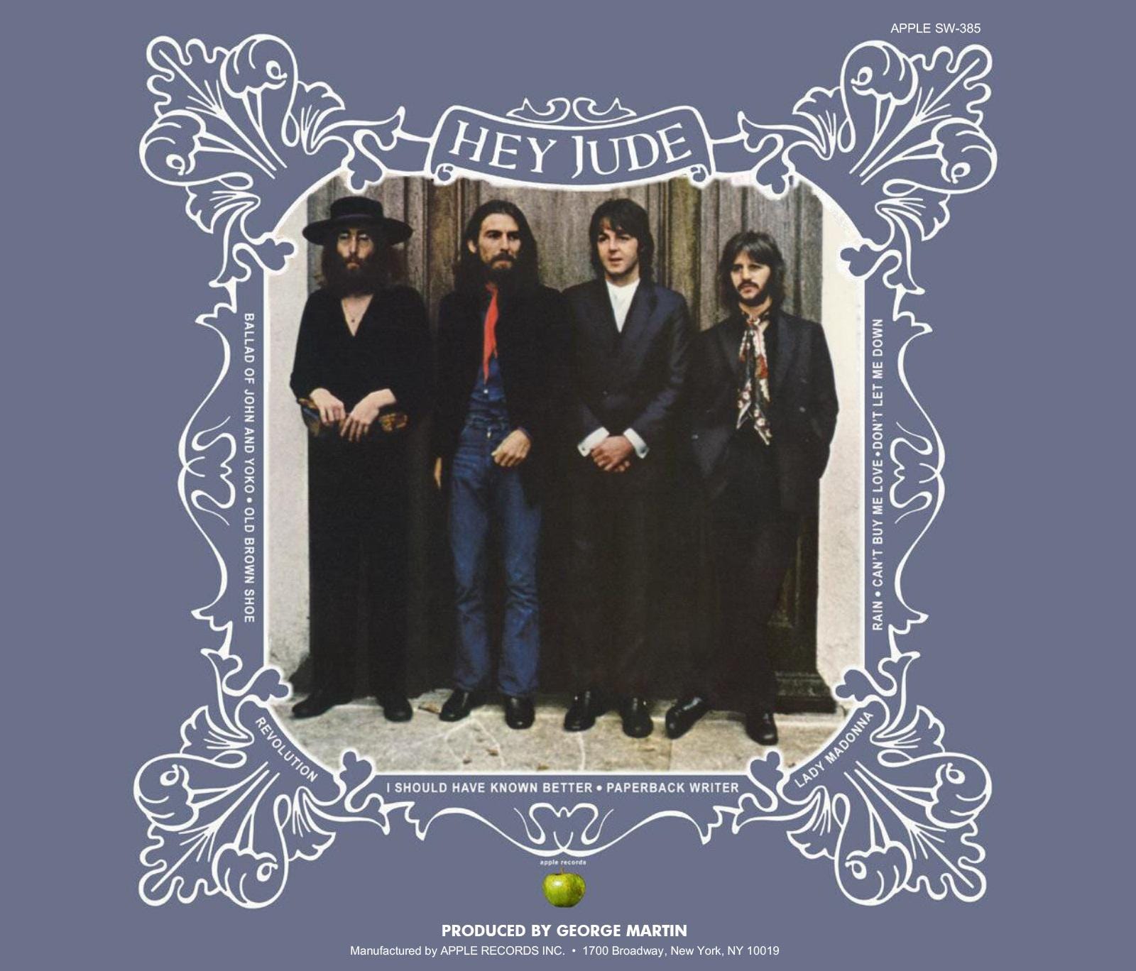 The Beatles - Hey Jude 2024 CD Stereo + Mono + 5 Bonus Tracks - Voo-doo ...