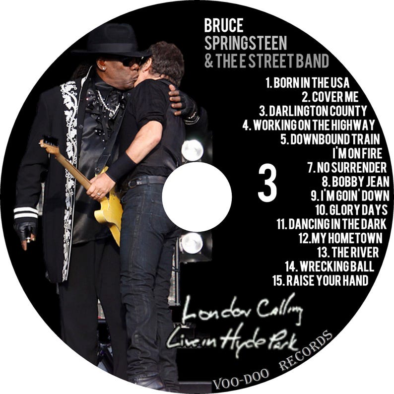 Bruce Springsteen - London Calling [3-CD Set] Full Concert Badlands ...