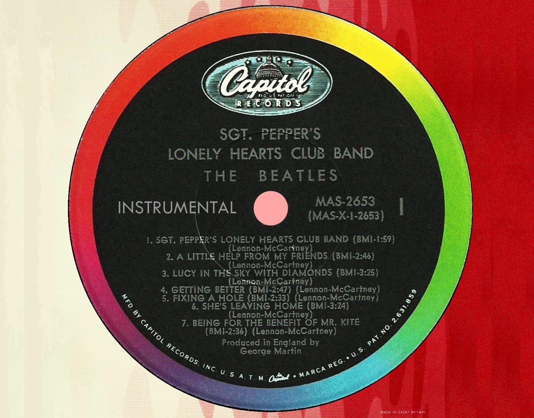 The Beatles - Sgt. Pepper's Lonely Hearts Club Band - Instrumental [CD ...