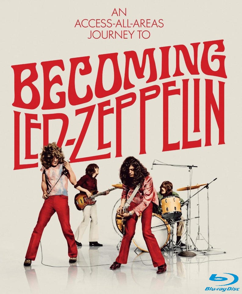 Led Zeppelin - Becoming Led Zeppelin [blu-ray] - Ultimate Documentary Plus Extras - Remastered 5 ...