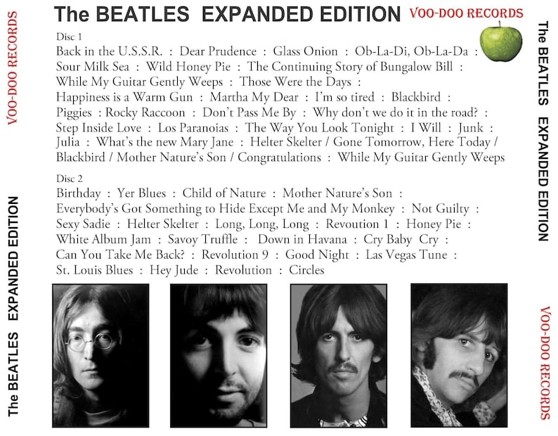 The Beatles - White Album Expanded Edition - 2-CD - Anthology Demos ...