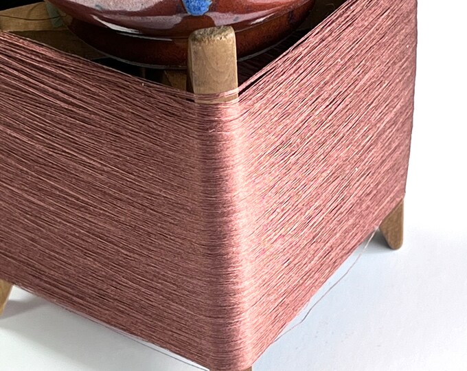 Vintage Japanese ITOMAKI Wooden Weaving Spool Silk Bobbin. Mauve Kimono ...
